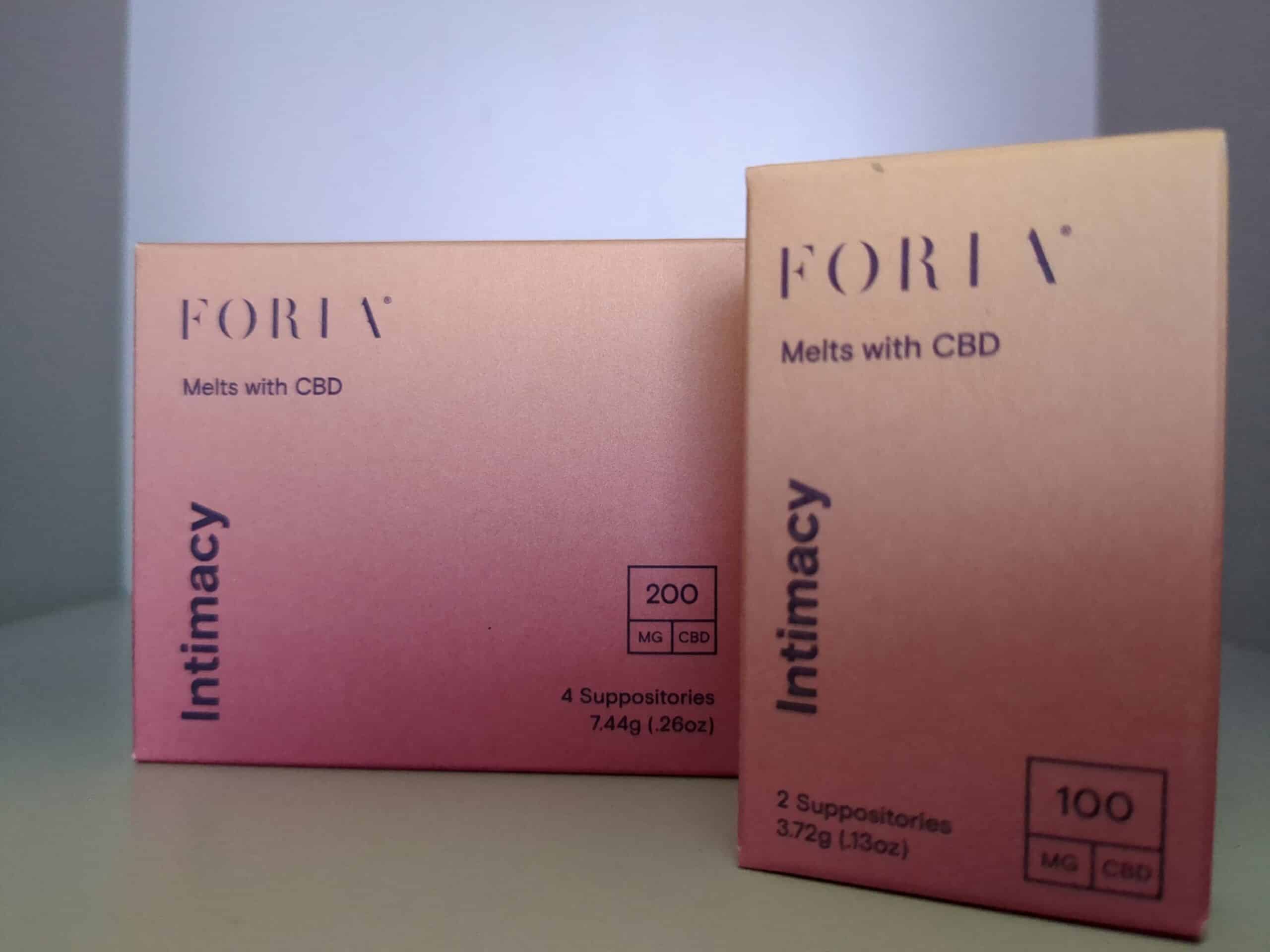 Foria CBD Suppositories | CBD etc.